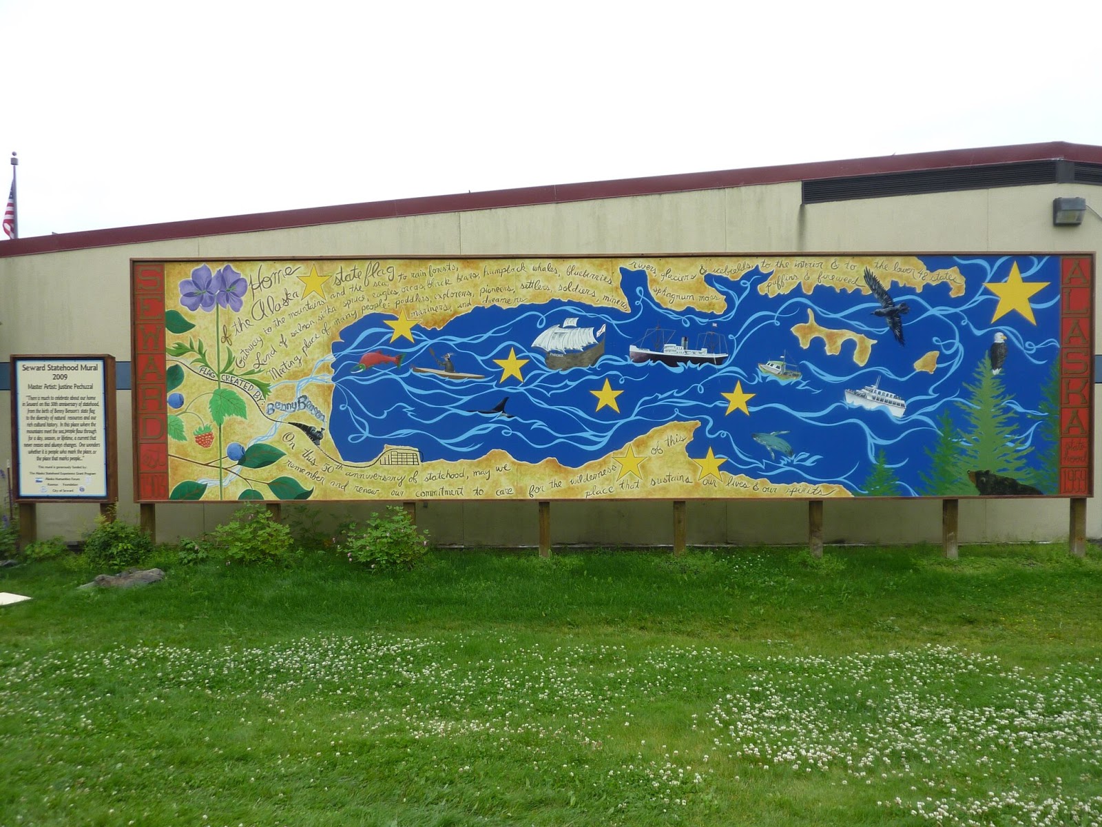 Seward Mural Society: ALASKA STATEHOOD