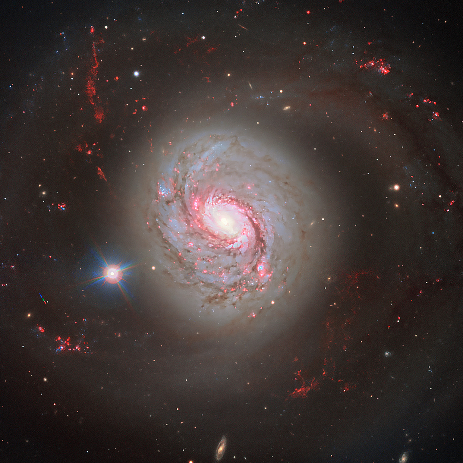 Jean-Baptiste Faure: Barred Spiral Galaxy M77