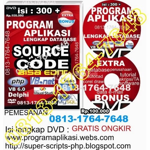 Kumpulan Source Code Atau Project Visual Basic Untuk Skripsi Dan Tugas Akhir