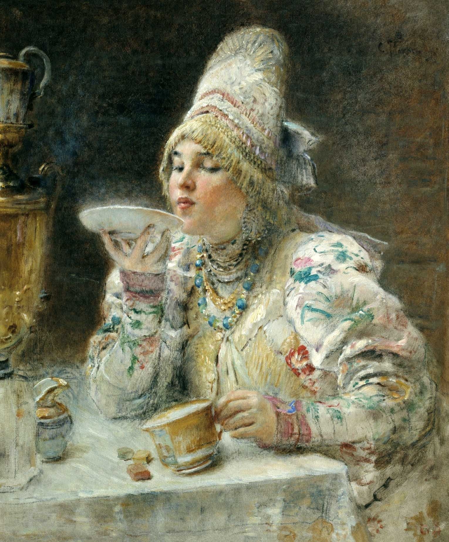 Konstantin MAKOVSKY | Catherine La Rose ~ The Poet of Painting