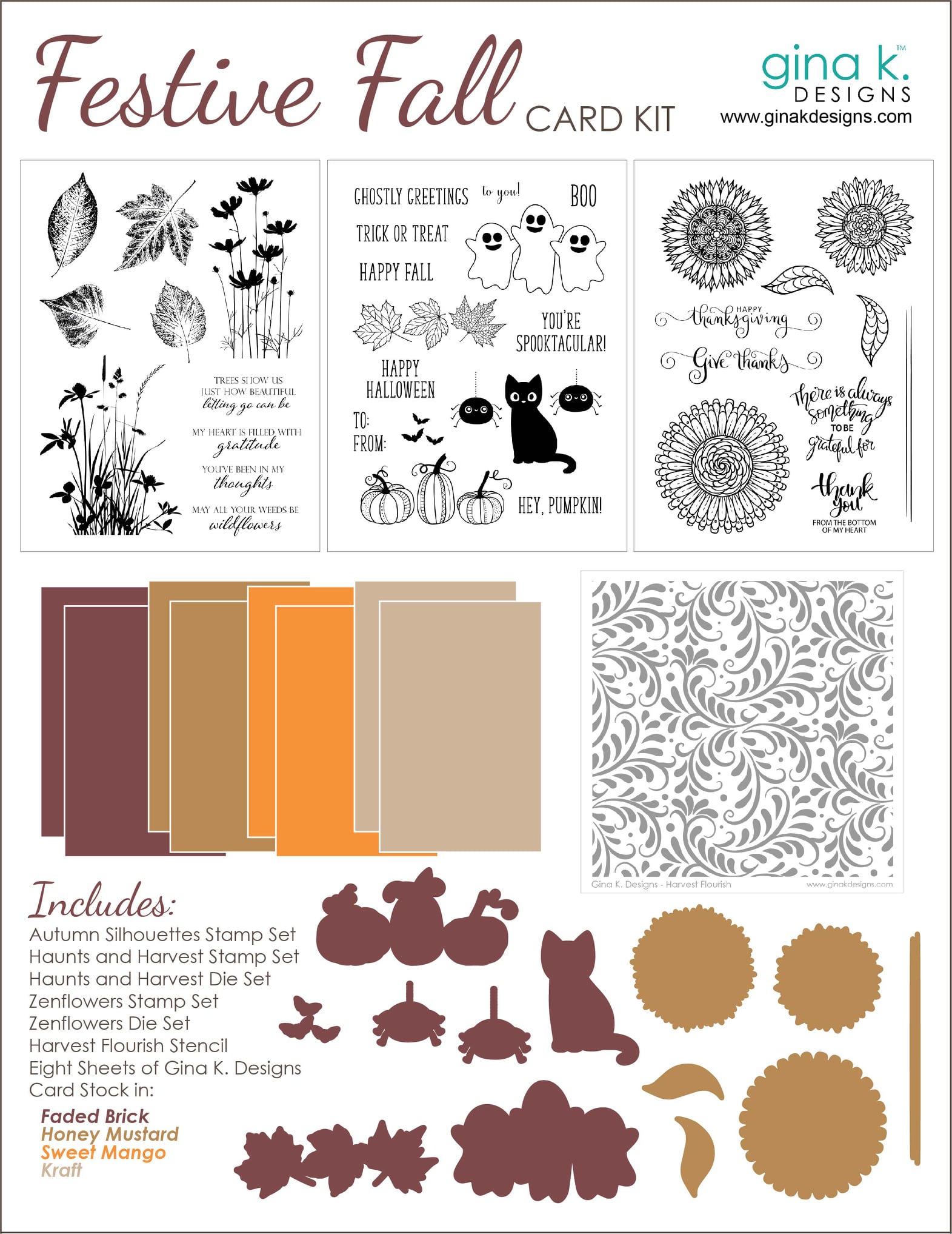 Gina K. Designs New Card Kit & Illustrator Blog Hop - Day 3 | Creative Lady