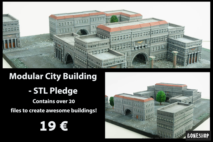 Titan Wall, Outpost, and Modular Building Terrain Kickstarter: Easy to ...