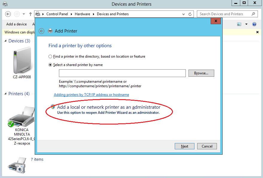 How to setup network printer as local printer on Windows ~ Tomas Adl