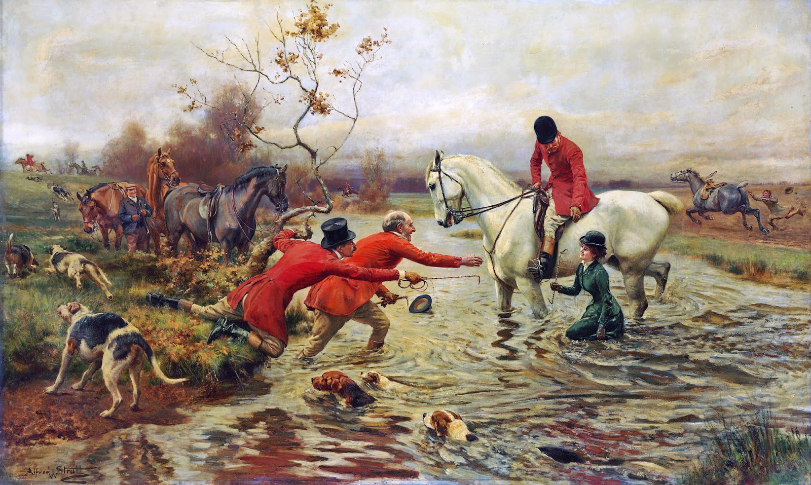 Victorian British Painting: Alfred William Strutt