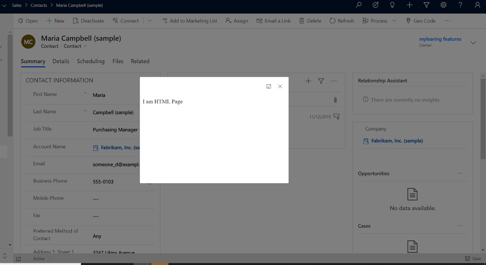 Dynamics 365 Customer Engagement: Modal Popups in CE - Xrm.Navigation ...