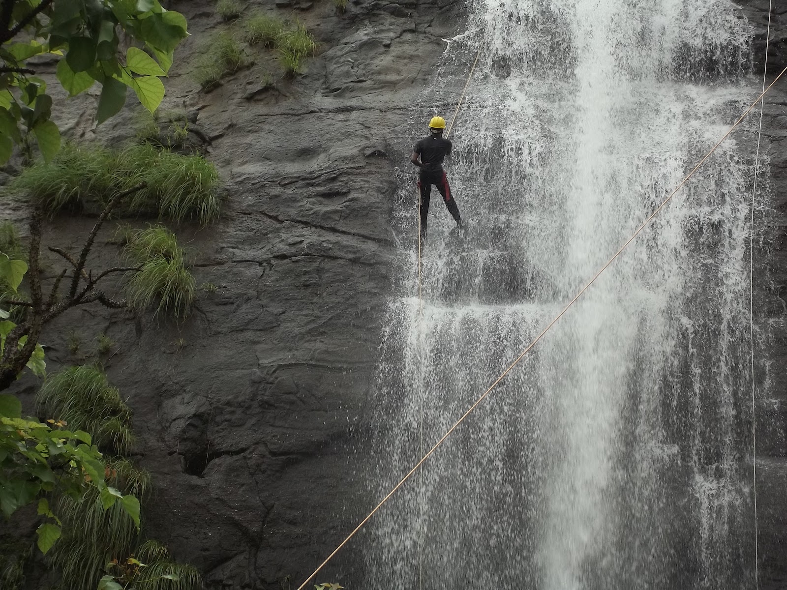 Wanderlust: Waterfall Rappelling at Dudhiware Waterfall (Lonavala)