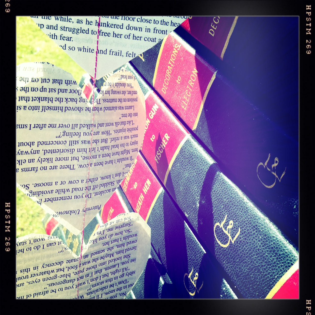 'feel the passion': I heart books