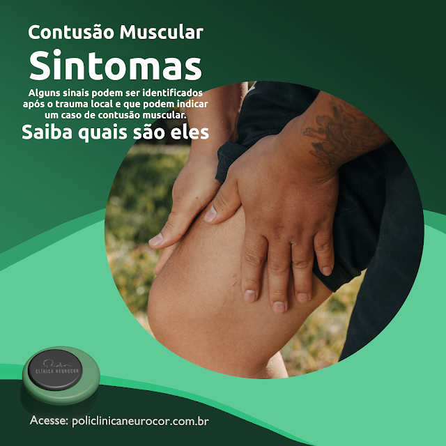 Saiba como identificar uma contusão muscular