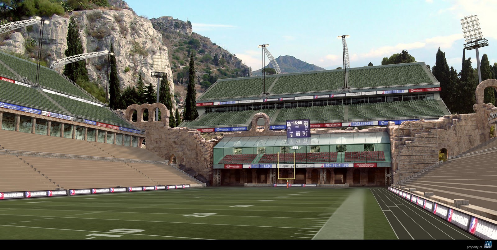 DAMIEN MURPHY - Portfolio Blog: Stadium concept