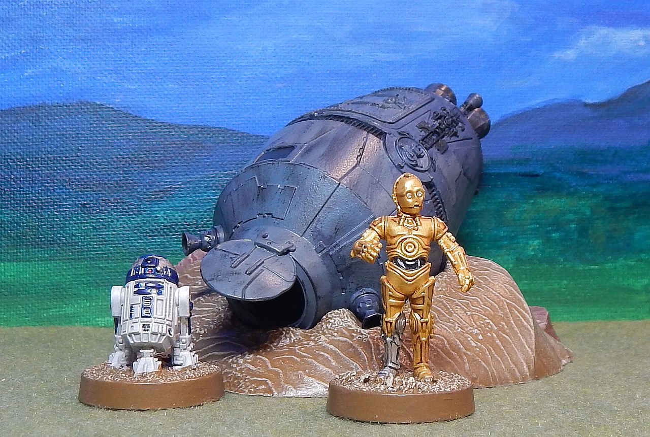 Scrivsland: Star Wars: Legion - Crashed Escape Pod