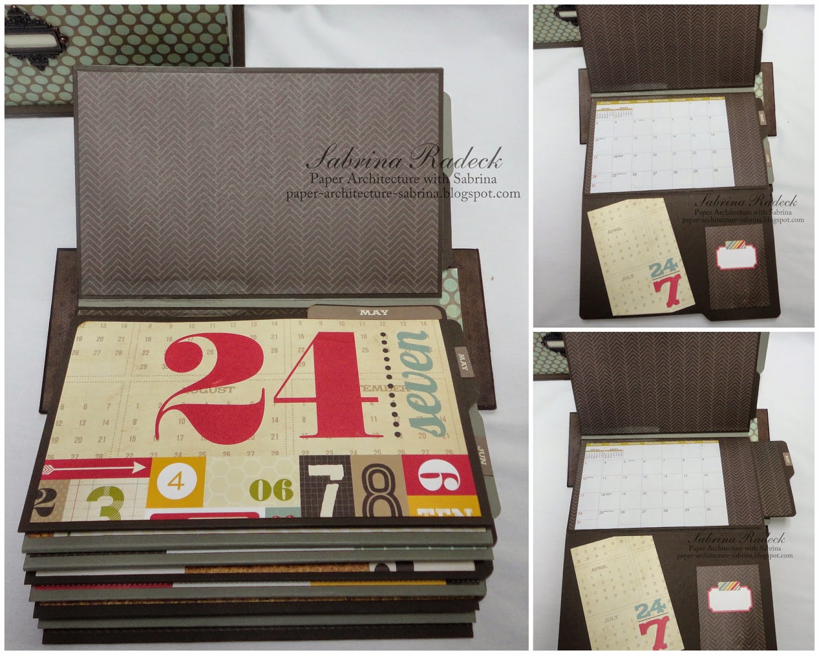 Hanging Calendar Mini in a Box | Aspiring to Creativity