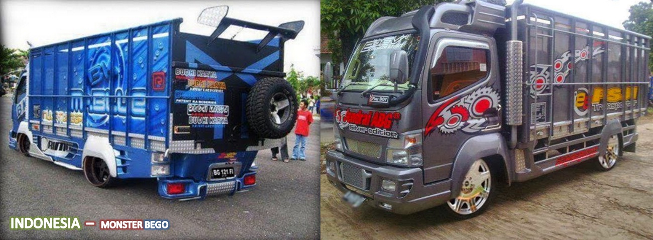 Monster Bego: Modifikasi Truck Dari Berbagai Negara Paling Unik & Keren ...