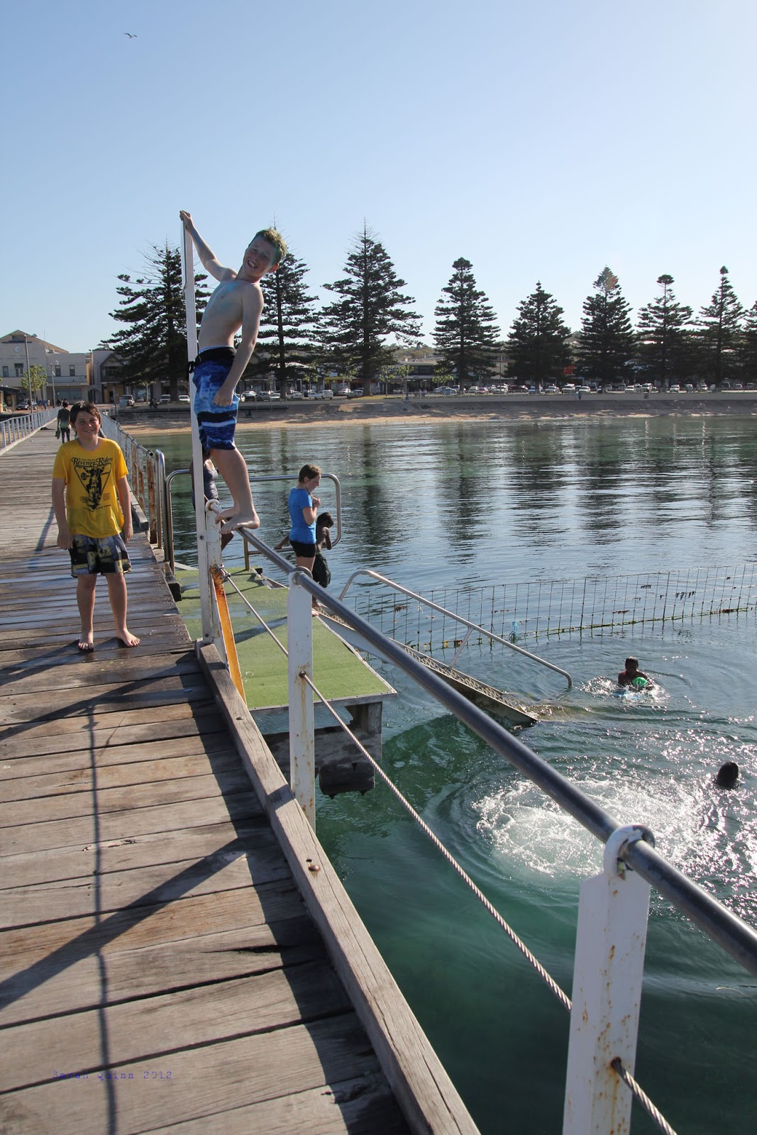 Discovering The Eyre Peninsula: The Swimming Cage - Port Lincoln Jetty