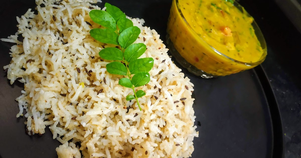 Jeera Rice with Dal Fry || Cumin Seeds Rice || Awesome combination