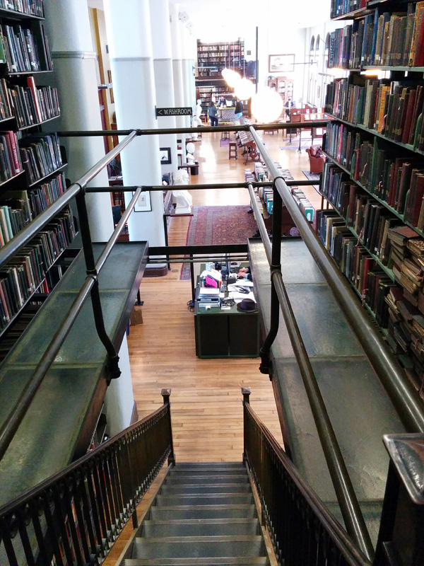 Nessy Designs: Mercantile Library Sketch