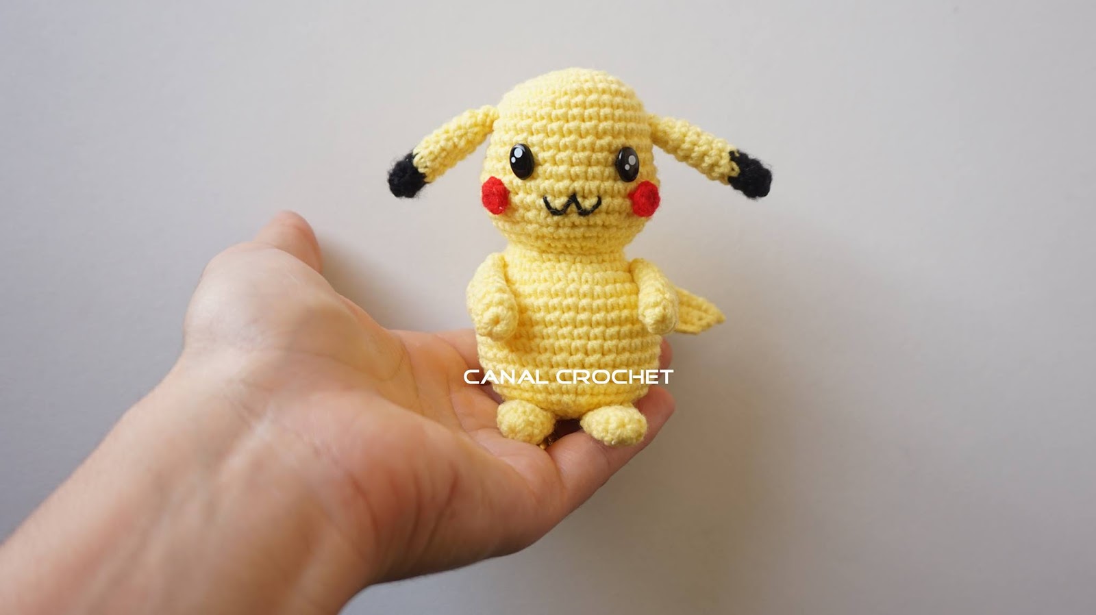 CANAL CROCHET: Pikachu amigurumi tutorial