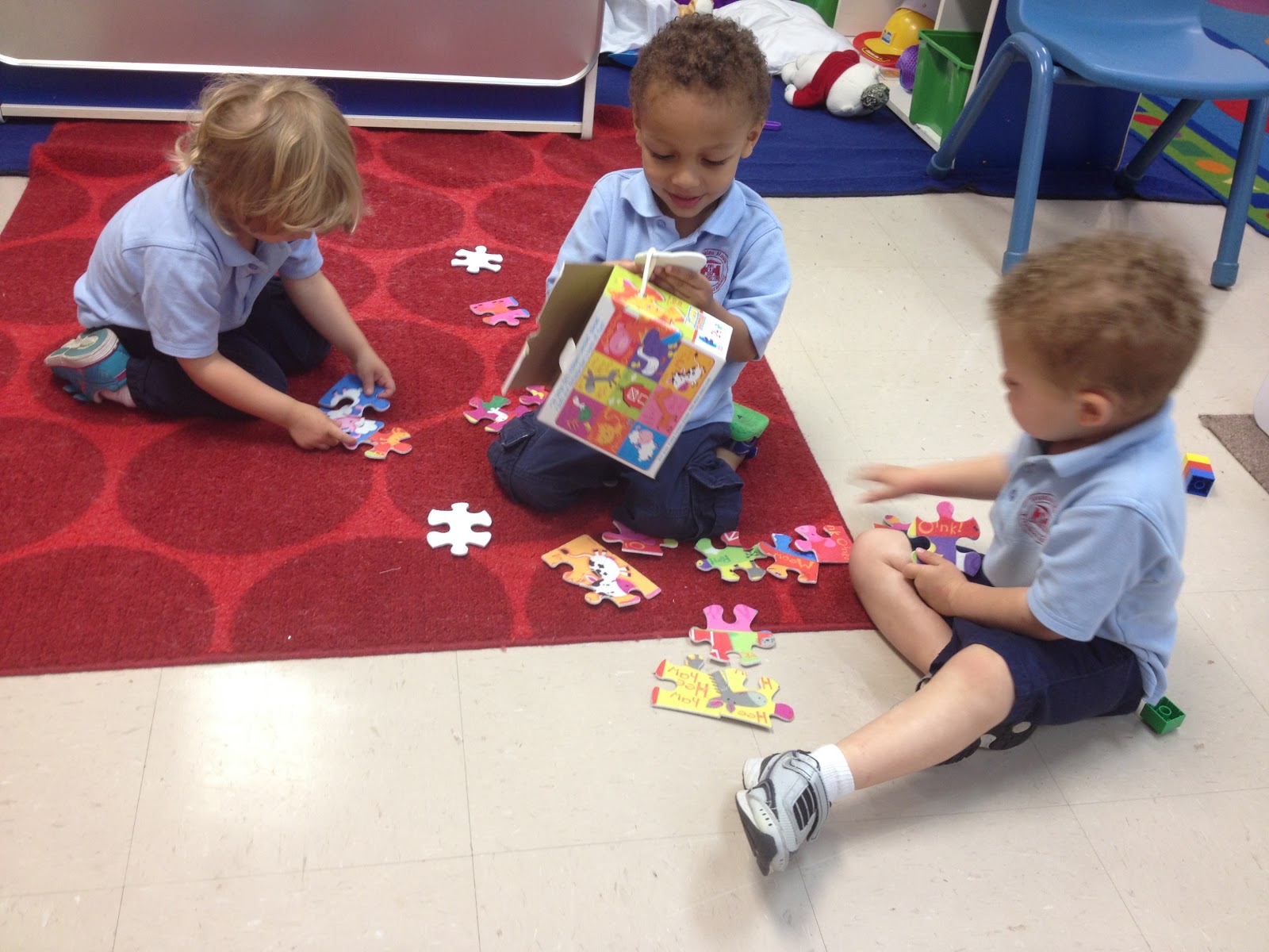 HH Preschool Class Reflections: TEAMWORK! PUZZLE WORK!