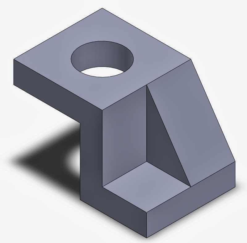 22.201 Fall 2013 - Sullivan: Multiview parts...Lab 3 CAD Challenge