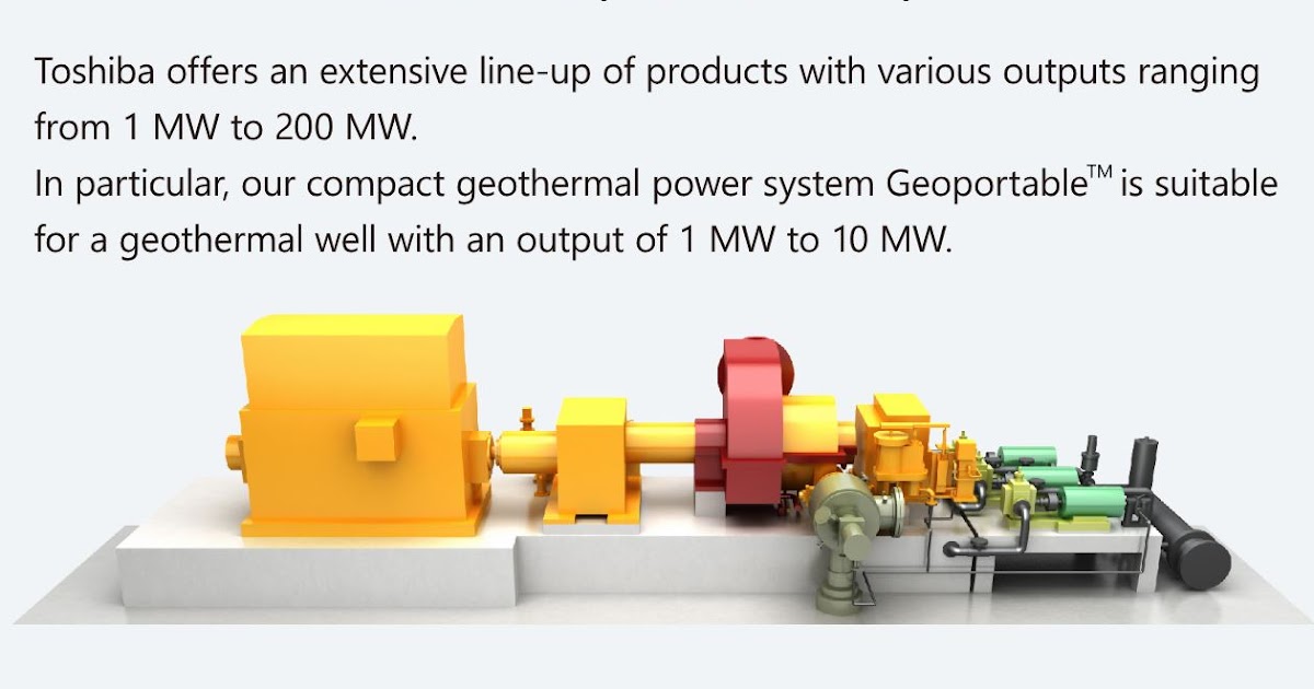 Malawi: Toshiba Plans to Build 1 MW to 10 MW Geothermal Wellhead System