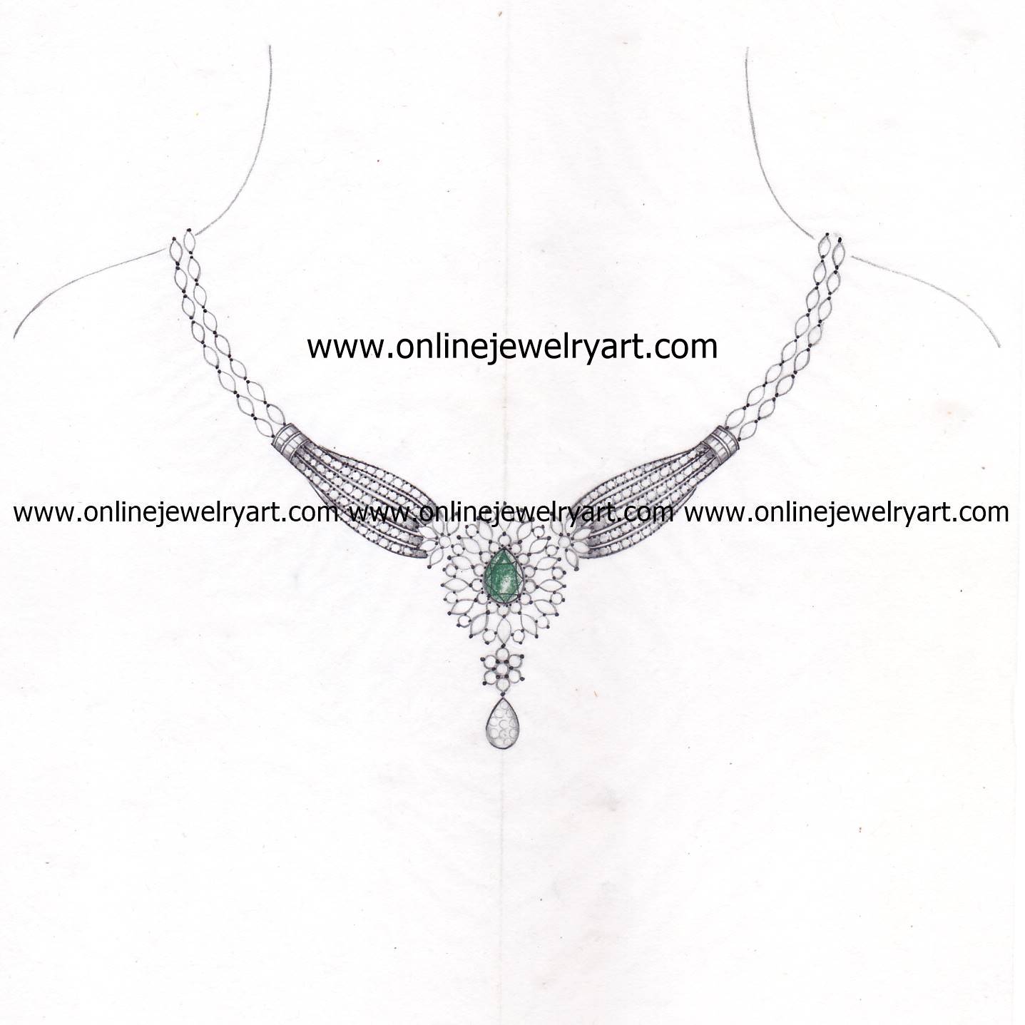 Diamond Necklace Designs | Beautiful Designs Of Diamond Necklace