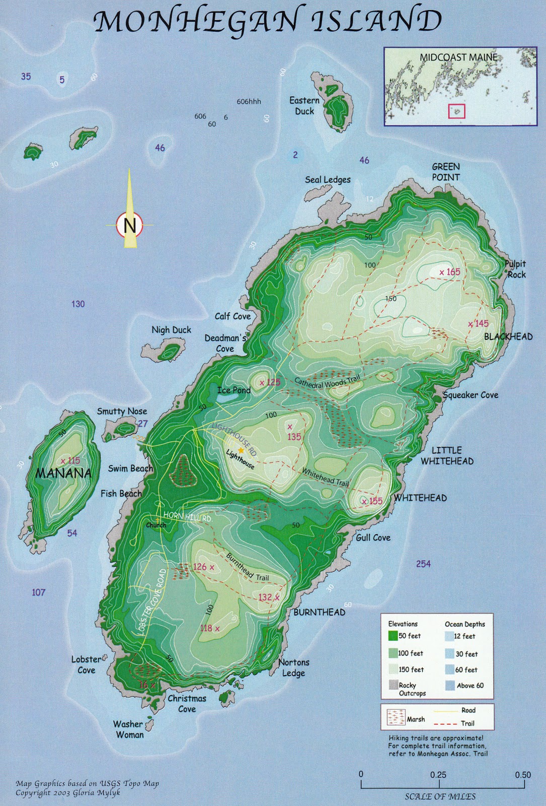 Looking Toward Portugal . . . .: Trending Toward Monhegan - Dispatches ...