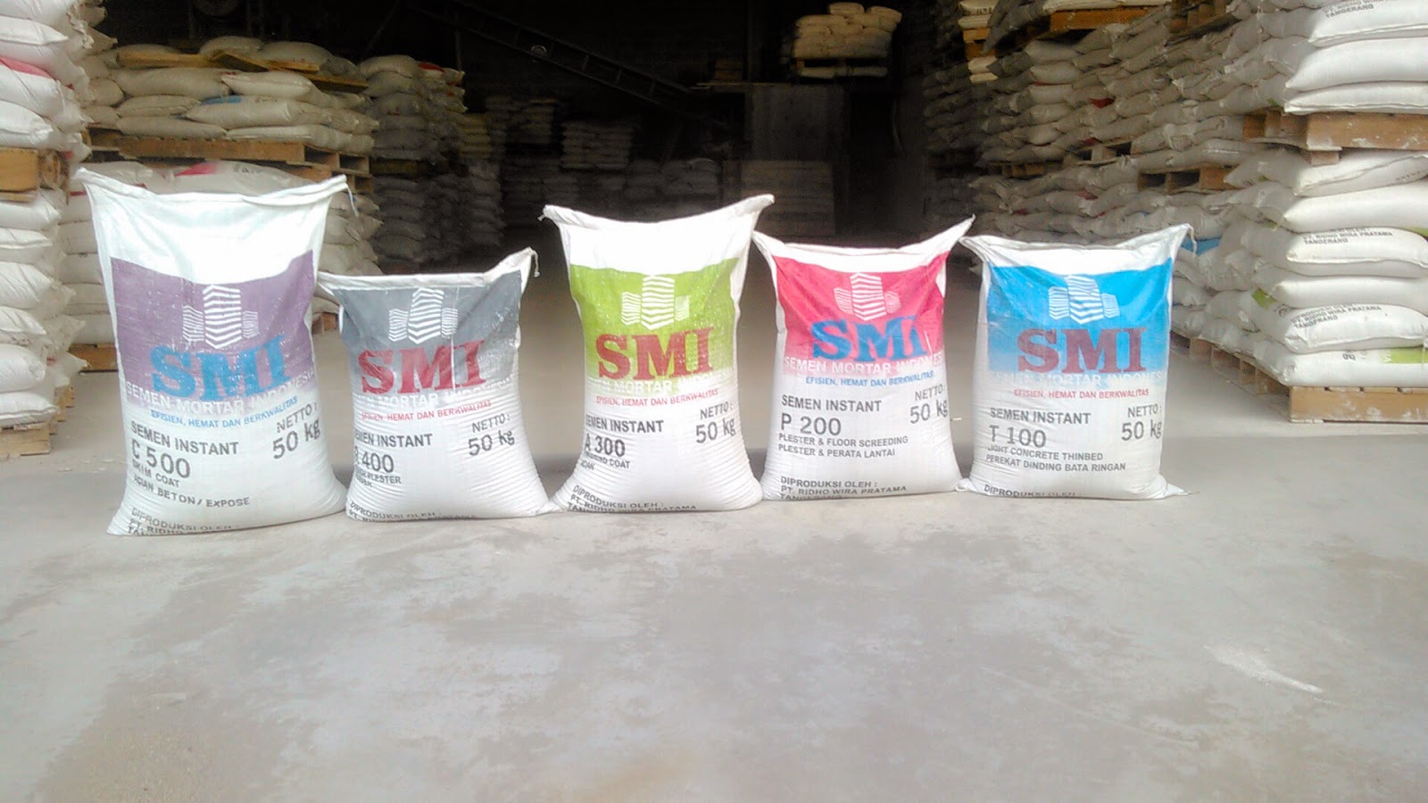 bata ringan hebel aac / semen instant grand mortar