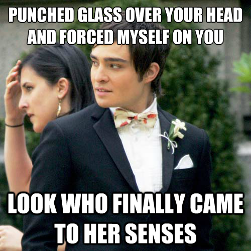 Watching like a hawk: Why the 'Gossip Girl' Romance Isn't a Fairytale ...