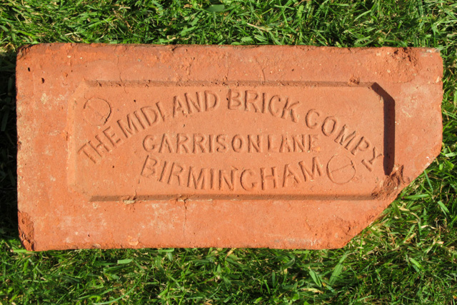 UK Named Bricks : Birmingham Brickworks - part 1