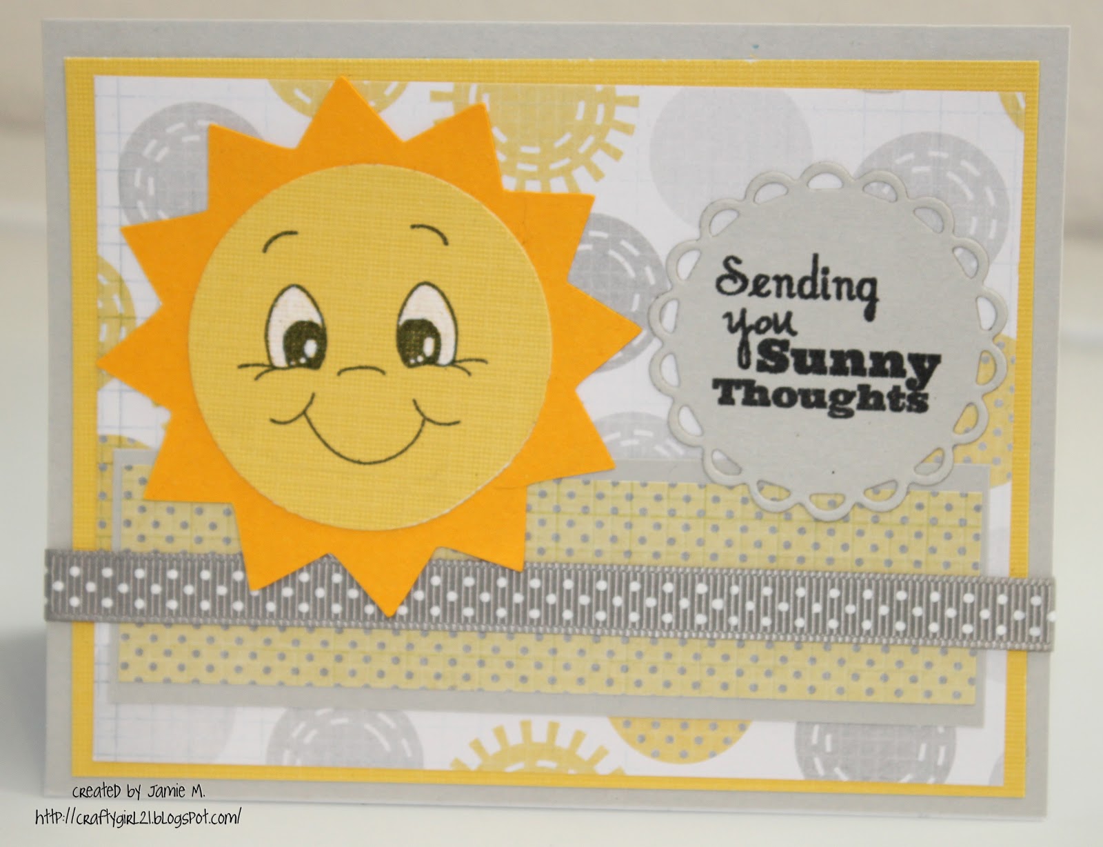 Crafty Girl 21!: Sun Cards Cont.