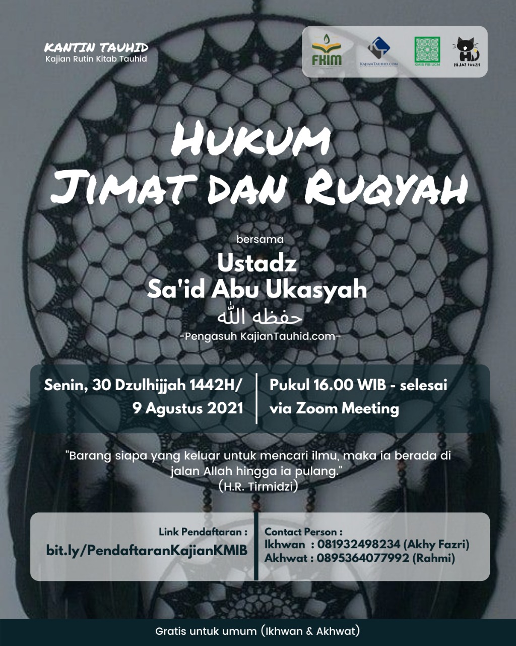 RINGKASAN DALIL KITAB TAUHID BAB KE- 8 Bab tentang penjelasan jenis ...