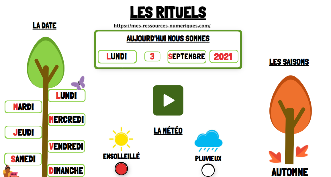 LES RITUELS - VERSION NUMÉRIQUE INTERACTIVE