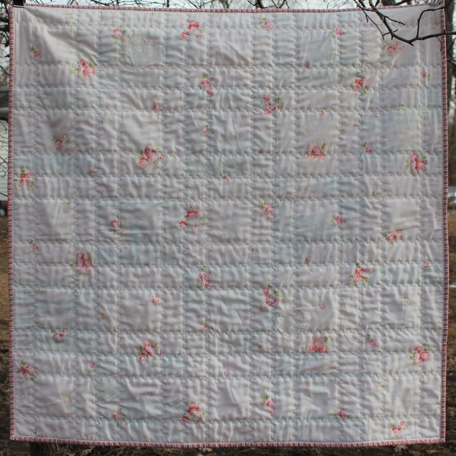 Pink Patchwork Quilt