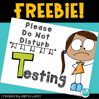 The Best of Teacher Entrepreneurs II: FREE MISC. LESSON - “TESTING SIGN ...