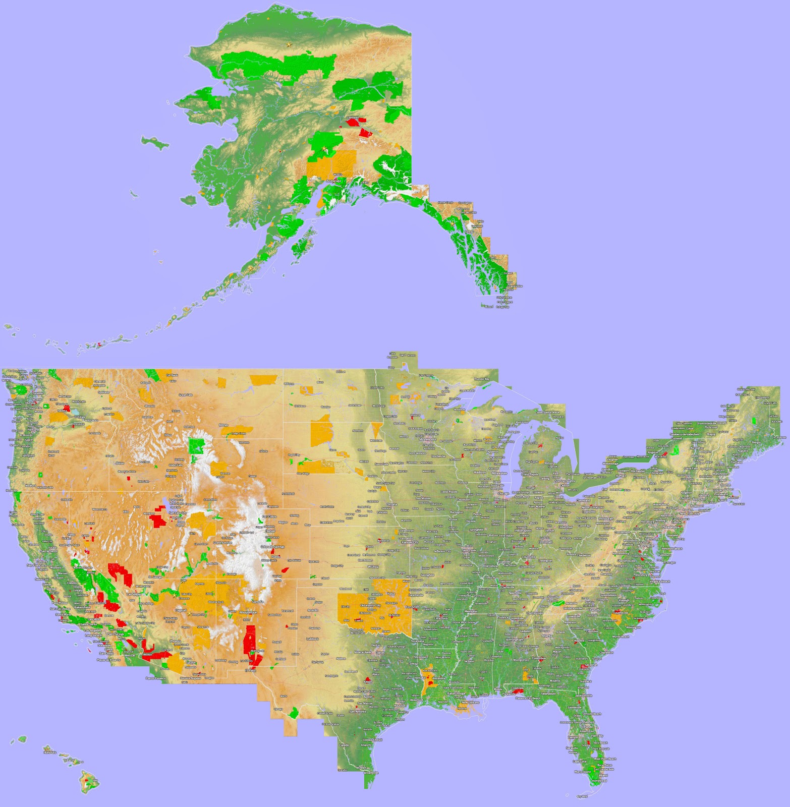 Scenic Map: Coverage Maps