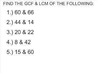 Mrs. White's 6th Grade Math Blog: THE "L" METHOD