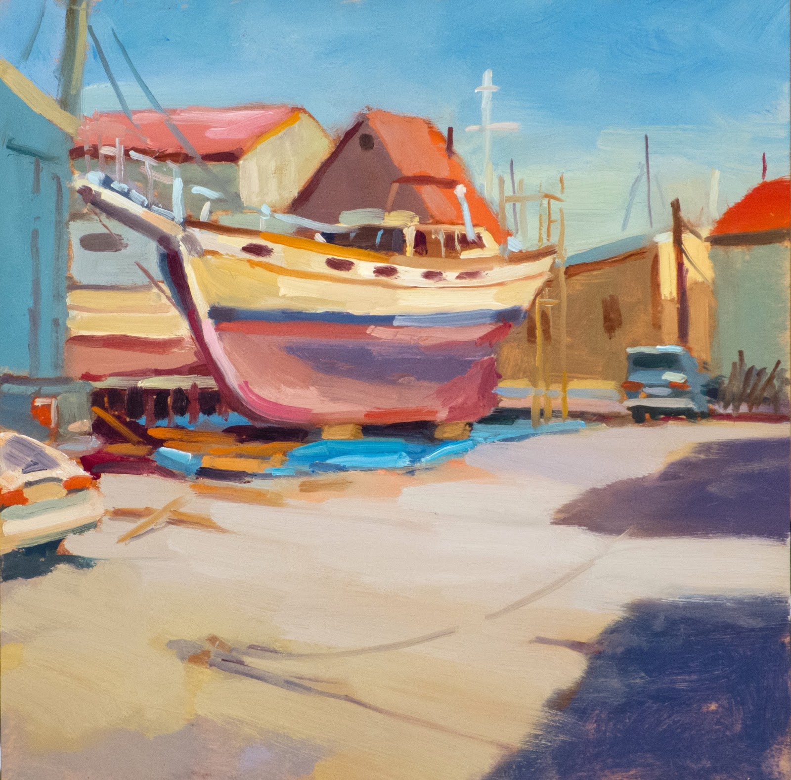 Darrell Anderson's Paintings, Marker Drawings and Prints: 2017