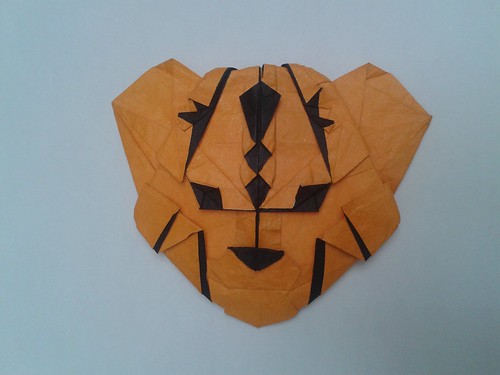 Ocelot Mask (Máscara Ocelote)-Nicolas Gajardo - Ruby Book Origami