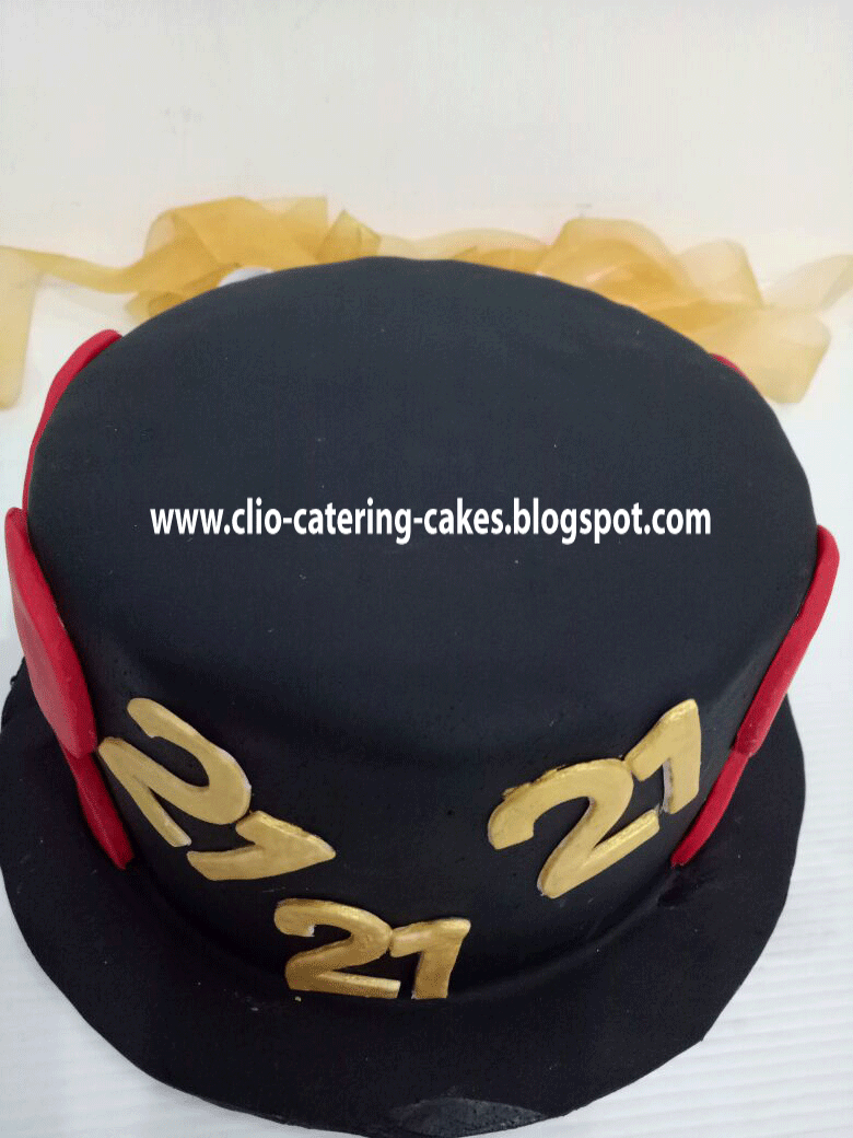 clio catering cakes: Number Cake