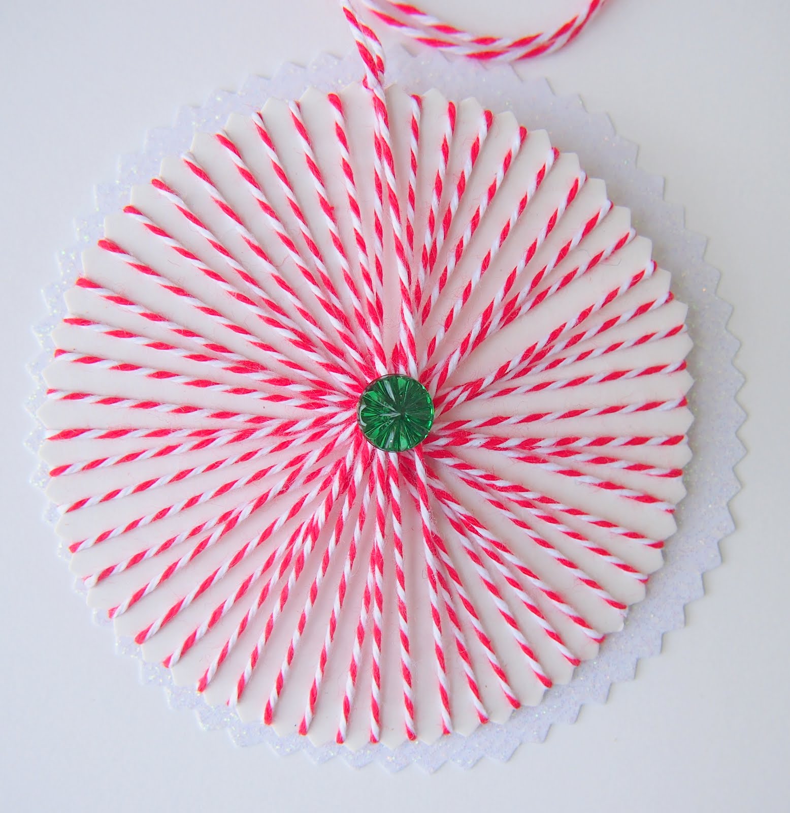 The Tiny Funnel: Christmas String Ornaments