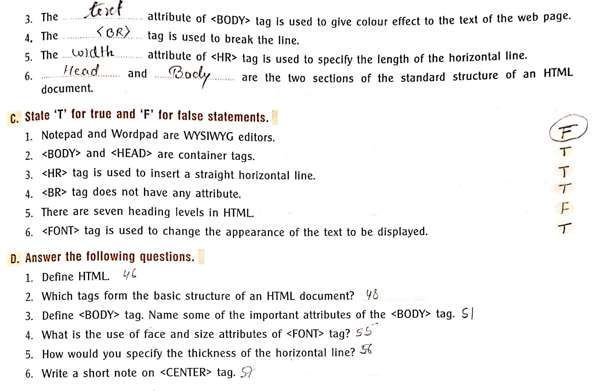 Bit by Bit | Chapter 4 - Understanding HTML | Class 8 CBSE | Computer ...