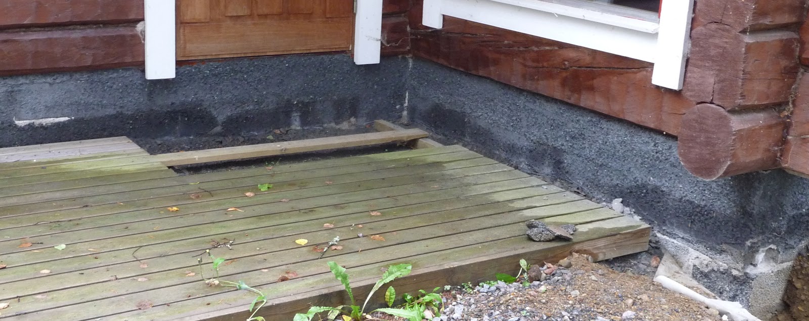 kiinteistökauppa: Muuri, alapohja, lattialaatta