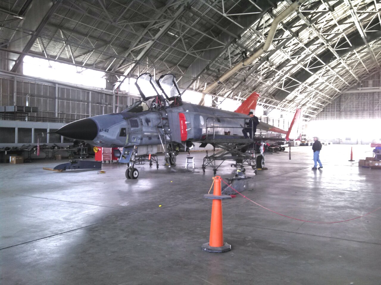 TOPGUN Wings And Wheels: Trip to Edwards AFB and QRF-4C Move