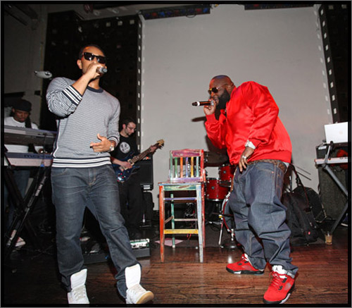 L'actu des Sneakers: (Star) Rick Ross x Jordan Retro V "Toro Bravo"