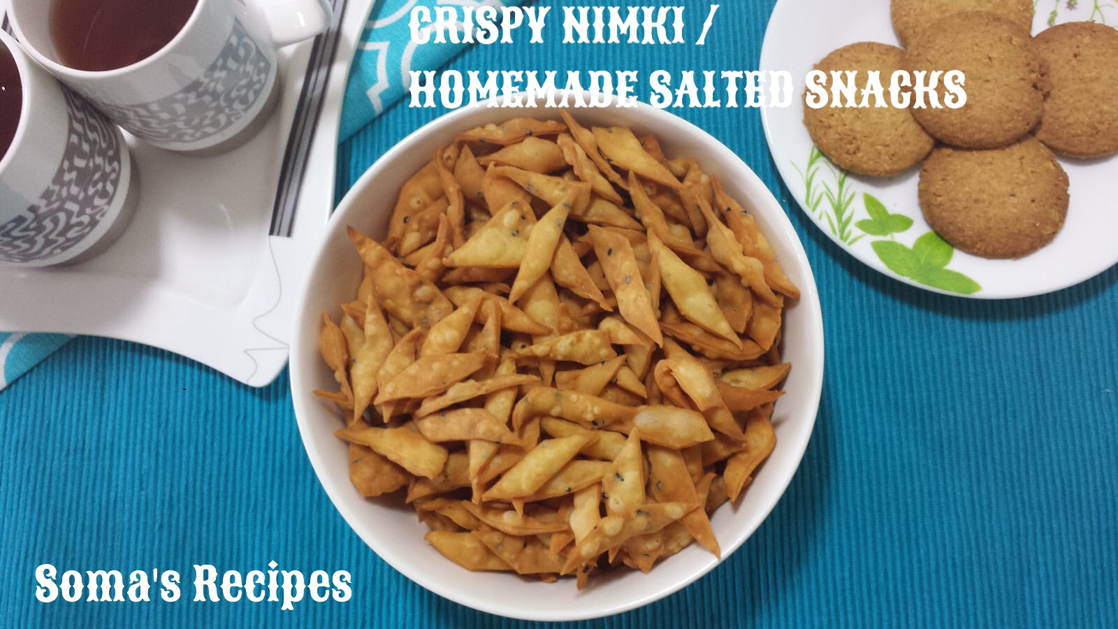 CURRY AND SPICE: CRISPY NIMKIS [HOMEMADE SALTED SNACKS]
