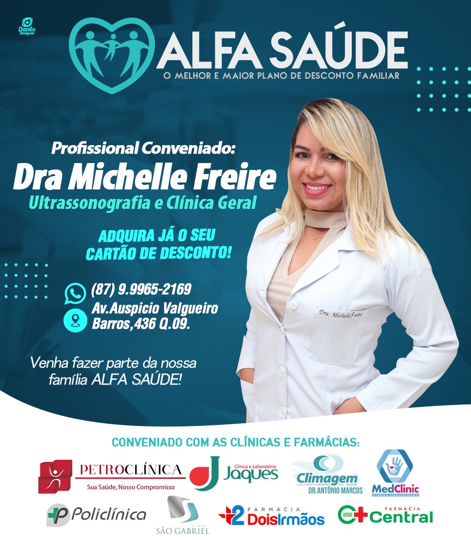 Petrolândia Notícias - Petrolândia: Dra. Michelle Freire é a mais nova conveniada no Plano de ...