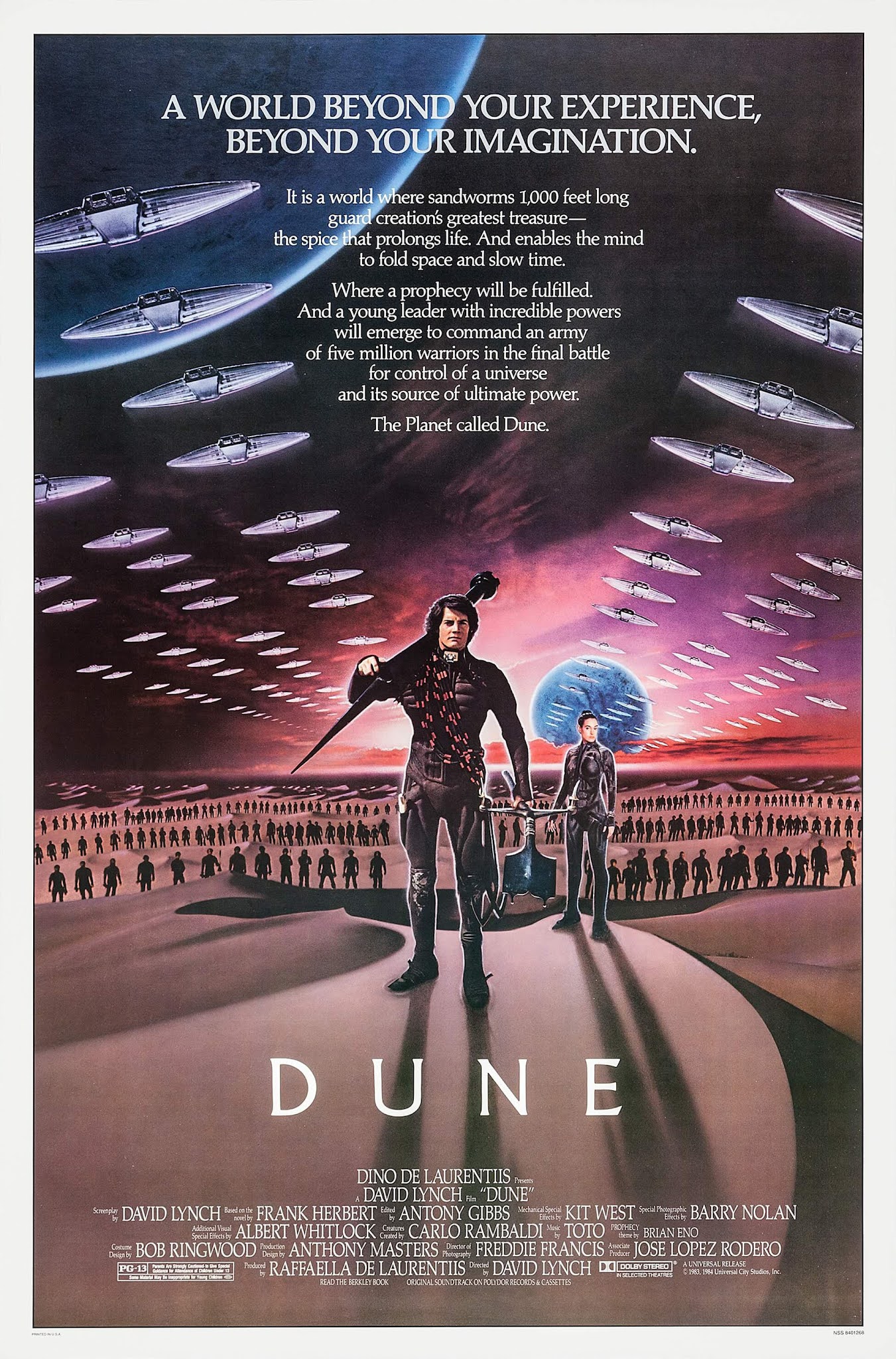 "Dune" ("Diuna") [1984] | Jest Kultowo!
