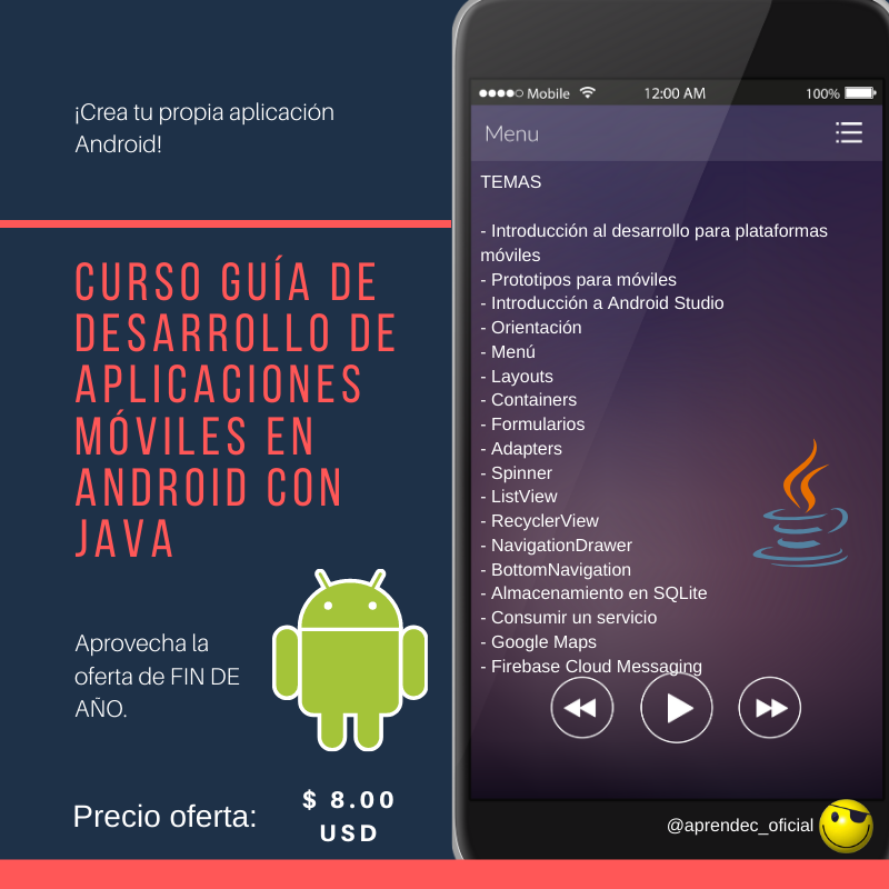 Josel Toro: Curso Guía de Desarrollo de Aplicaciones Móviles en Android ...