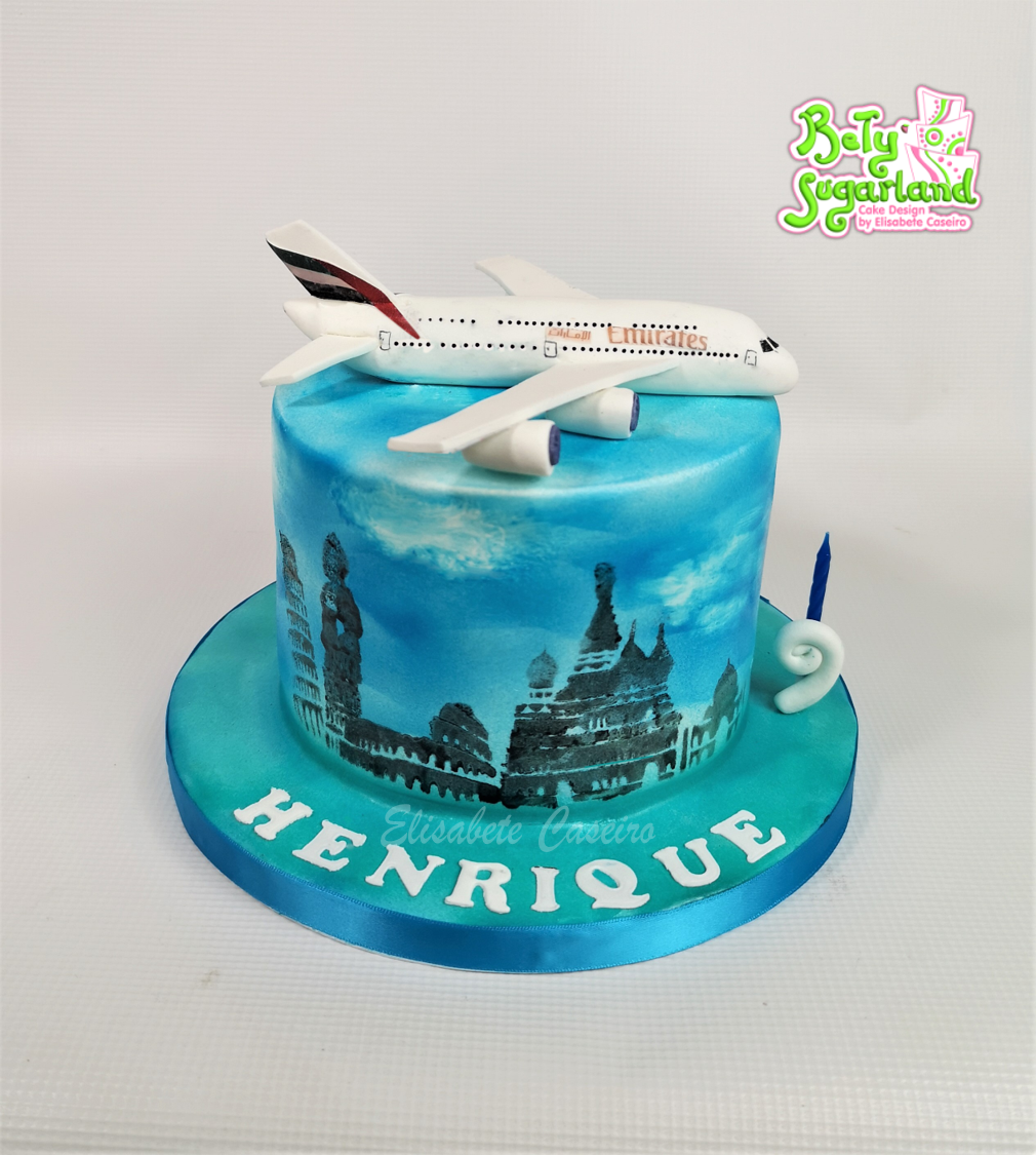 Bety' Sugarland - Cake Design by Elisabete Caseiro: Emirates A380