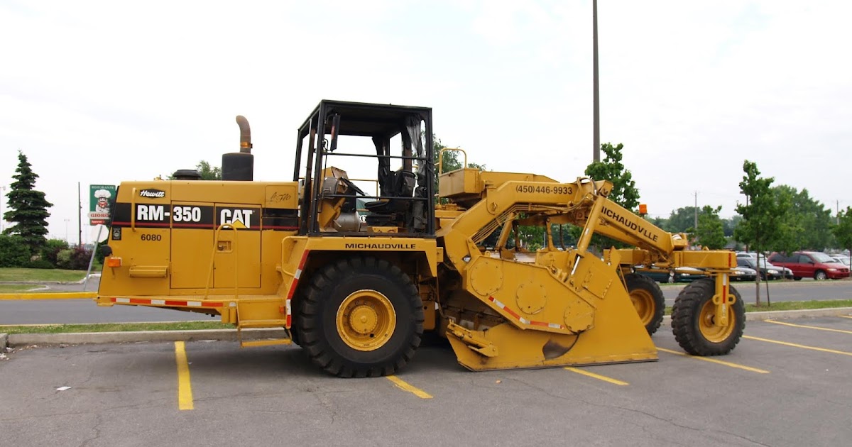 Rétro-technique: Caterpillar RM350