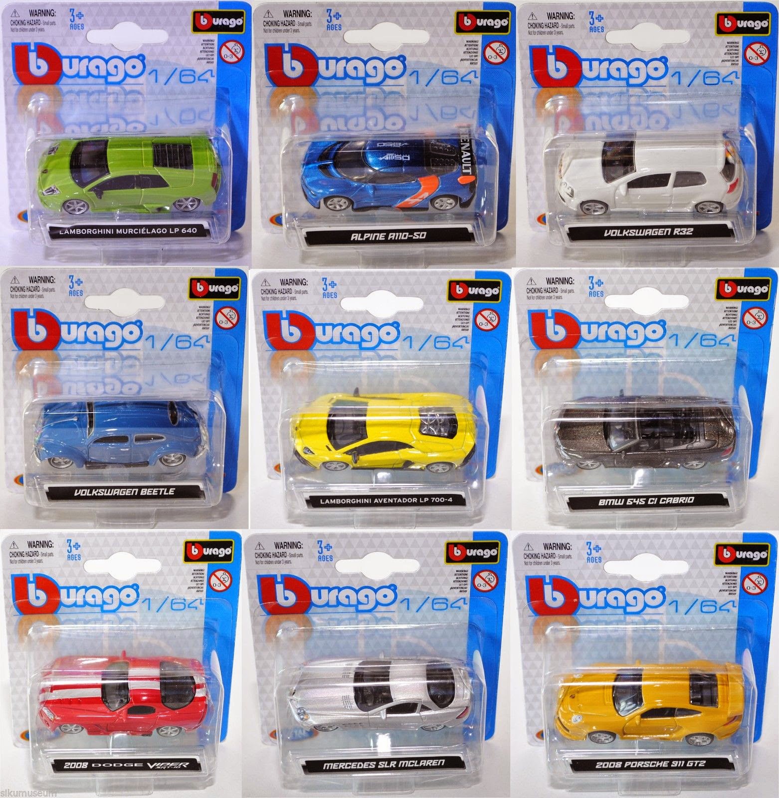 T-Hunted!: A linha de 2015 da Bburago 1:64. E você vai gostar dela!